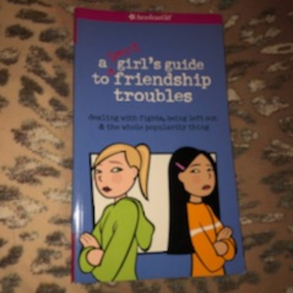 American Girl | Other | American Girl Guide To Friendship Troubles Book ...